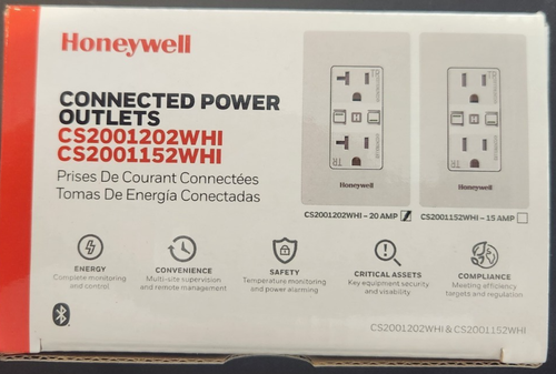 NEW Honeywell CS2001202WHI Connected Power 20A Outlet | eBay UK