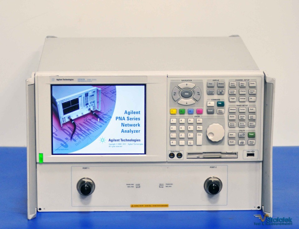 Agilent E8362B PNA Network Analyzer VNA 20GHz 2-Port Vector Network Analyzer | eBay