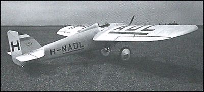 Pander D Netherlands Trainer Airplane Desktop Wood Model Big New | eBay