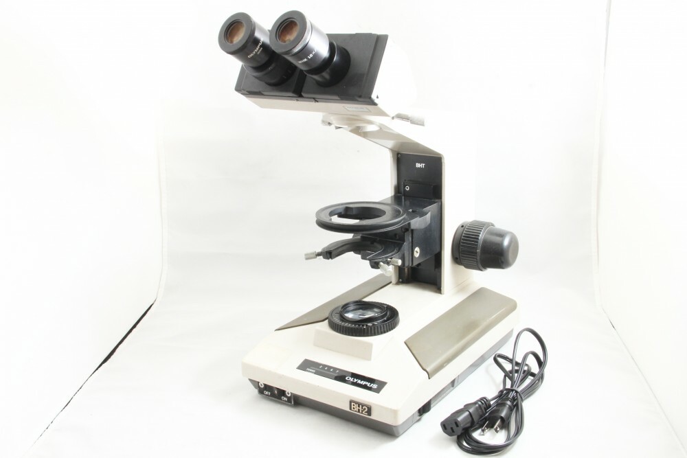 Olympus BH-2 BHT Microscope Body Binocular Head WHK Eyepiece [Tested ...