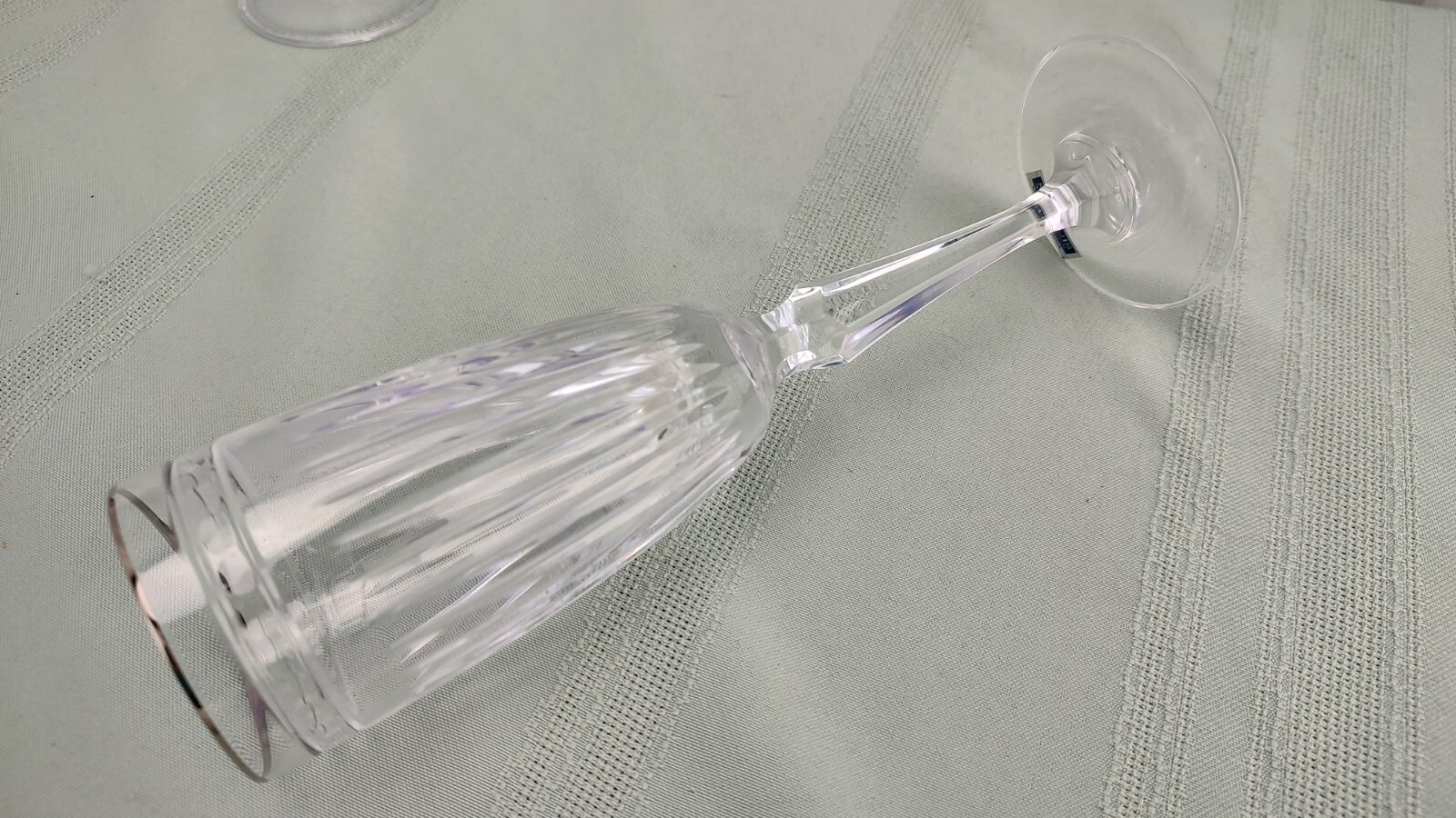 Waterford Crystal Hanover Platinum Champagne Flute New With Tag | eBay