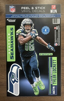 Tyler Lockett Seahawks Fathead Teammate Peel & Stick Wall Decal ...