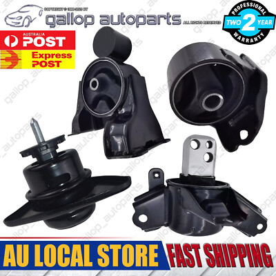4PCS Engine Mount Set For Hyundai i30 1.6L D4FB Auto Front+Rear+Left ...