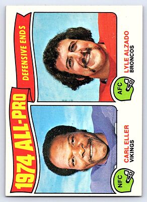 1975 Topps #216 Carl Eller / Lyle Alzado AP Very Good | eBay