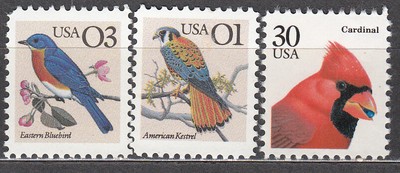 Staaten Vereinigte Post 1991 Yvert 1952/54 MNH Fauna - Vögel | eBay