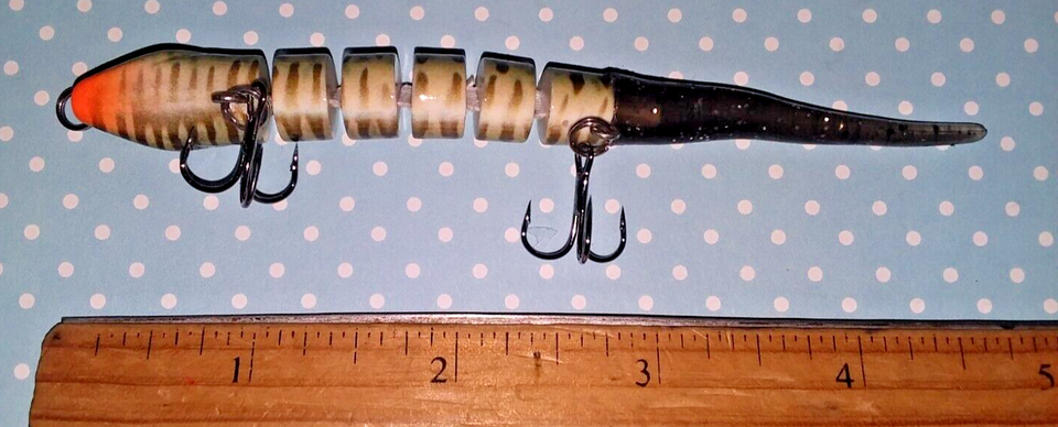 #C BABY GARTER SNAKE Lure Multi Jointed 0.394in .41oz SNAKE/ Jointed ...