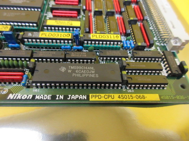 Nikon 4S015-068 CPU Processor Card PCB PPD-CPU 4S017-912-A NSR-S202A Used | eBay