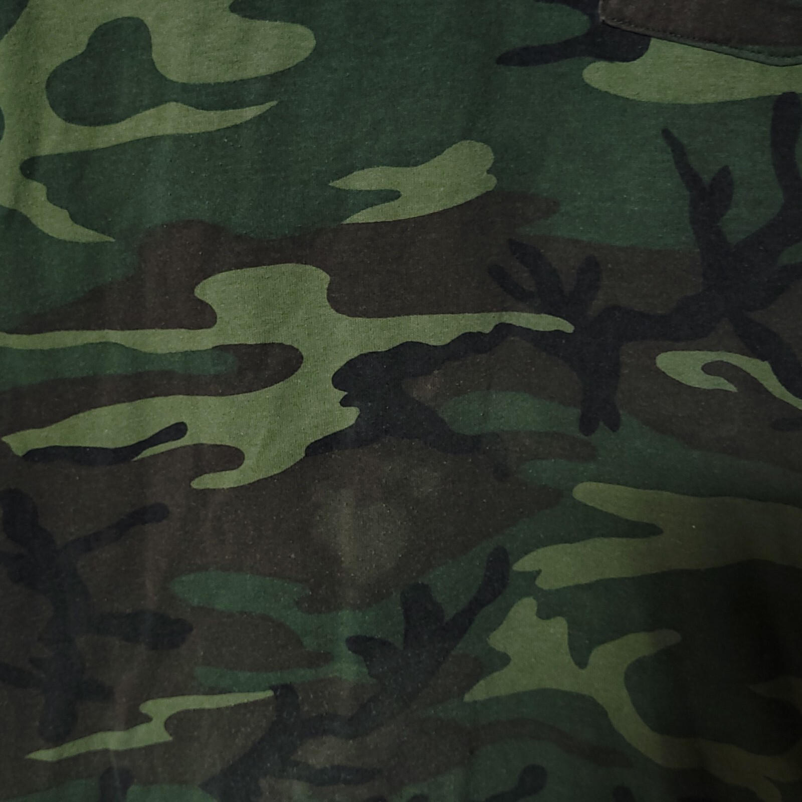 1985 VTG *BUCK KILLER* Distressed Army Camo Shirt Men… - Gem