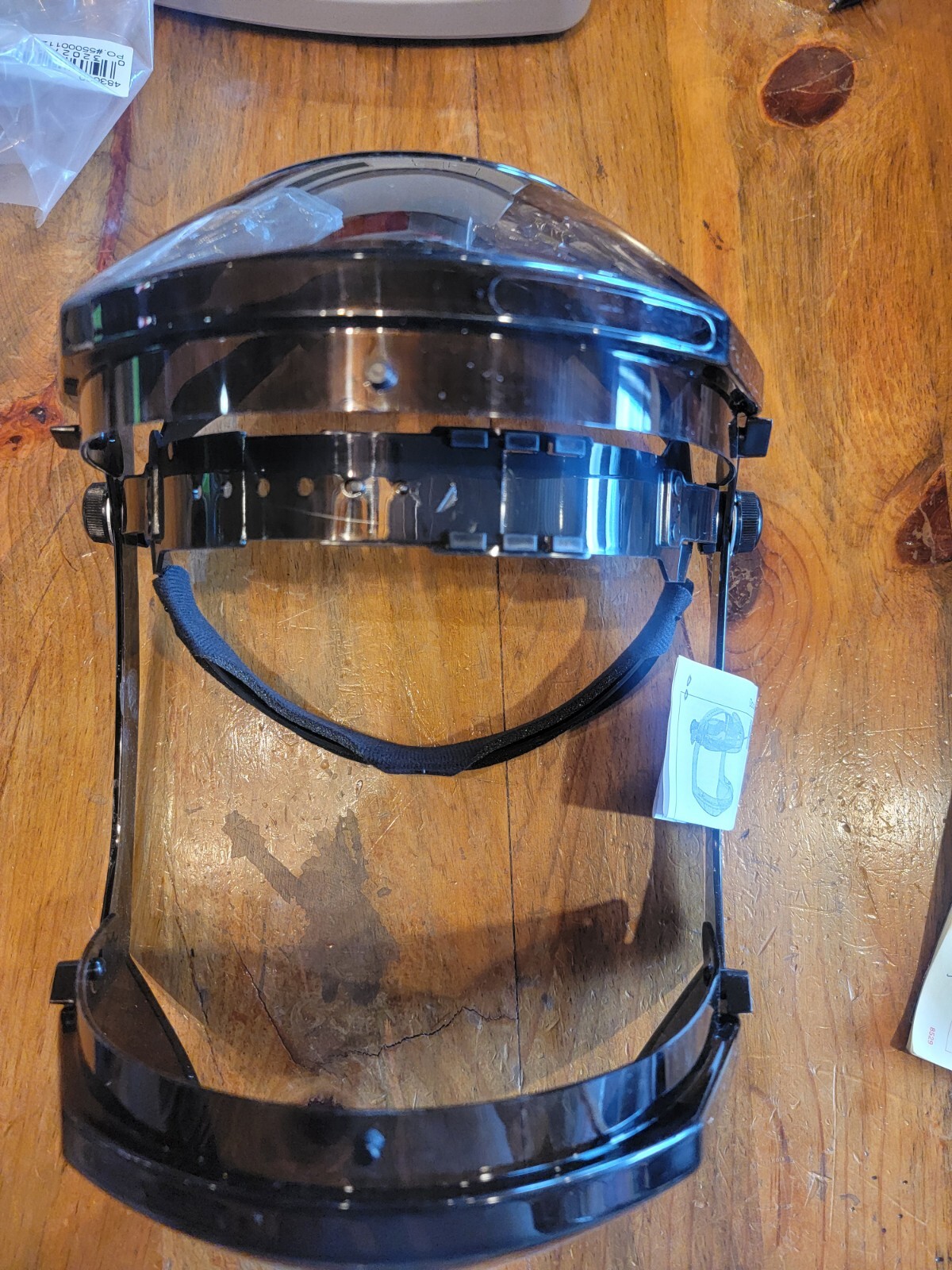 MCR Safety Headgear 483000 No Lens Included. Double Matrix Visor 392D14 ...