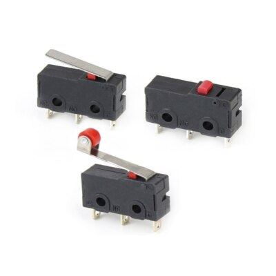 10pcs Limit Switch 3 Pin N/O N/C 5A 250VAC KW11-3Z Mini Micro / Mouse ...