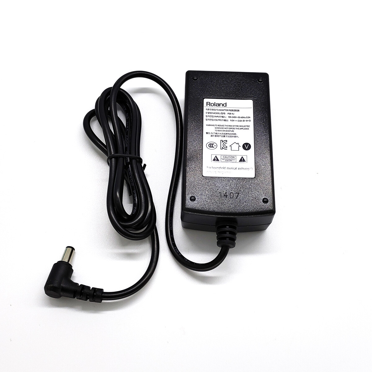 Genuine Roland AC/DC Adapter Power Cord For Roland Electronic TD4/6/8/9 ...