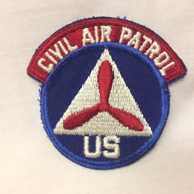 Military Patch Badge Army CAP Civil Air Patrol Wing Blue Red Border ...