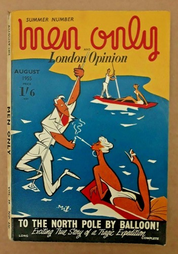 MenOnly magazine - August 1955 - Vol.59 No. 236 | eBay