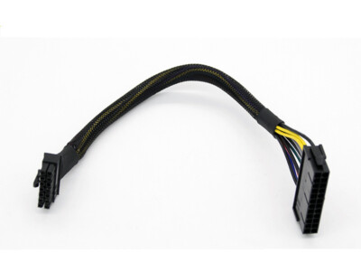 24 Pin to 14 Pin PSU Main Power Supply ATX Adapter Cable for Lenovo IBM ...