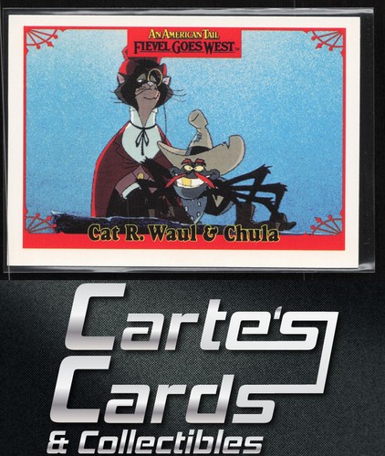Cat R. Waul & Chula 1991 Impel An American Tail: Fievel Goes West #20 ...