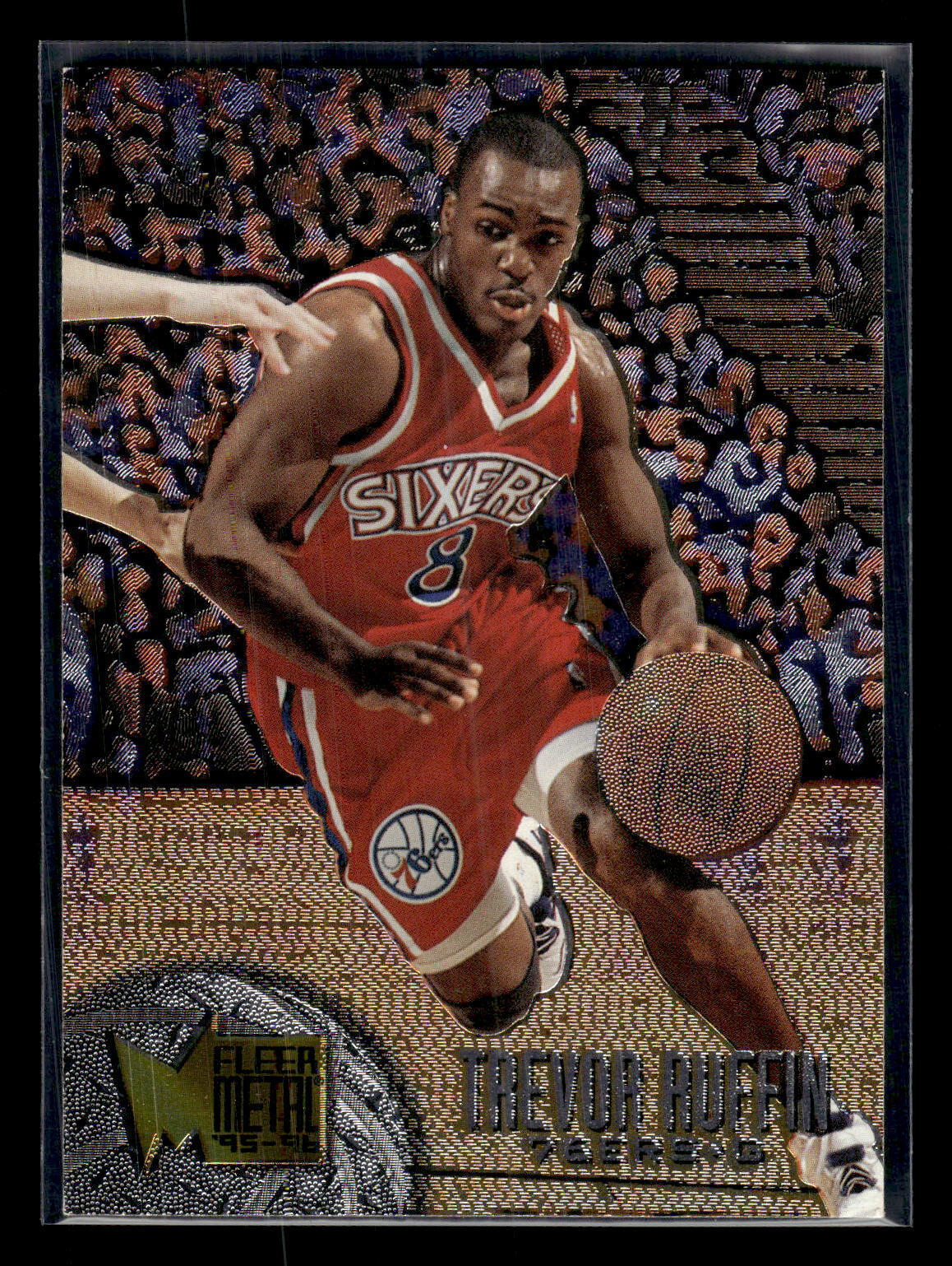 1995 Fleer Metal #178 Trevor Ruffin Philadelphia 76ers Mint+ | eBay