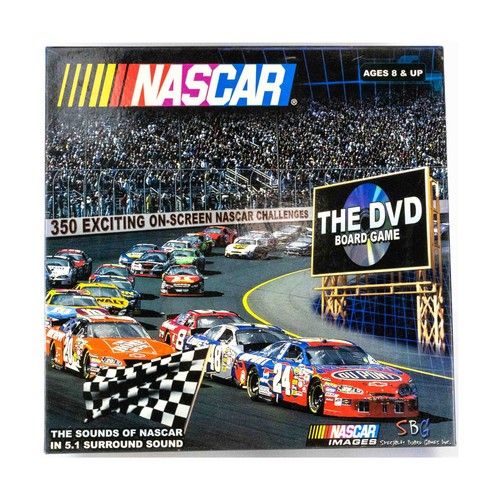 Specialty Board Games Boardgame NASCAR - The DVD Board Game Box VG+/NM ...