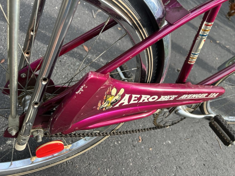 AMF Aerobee Avenger 124 Muscle Bike RARE 24” Original Vintage | eBay