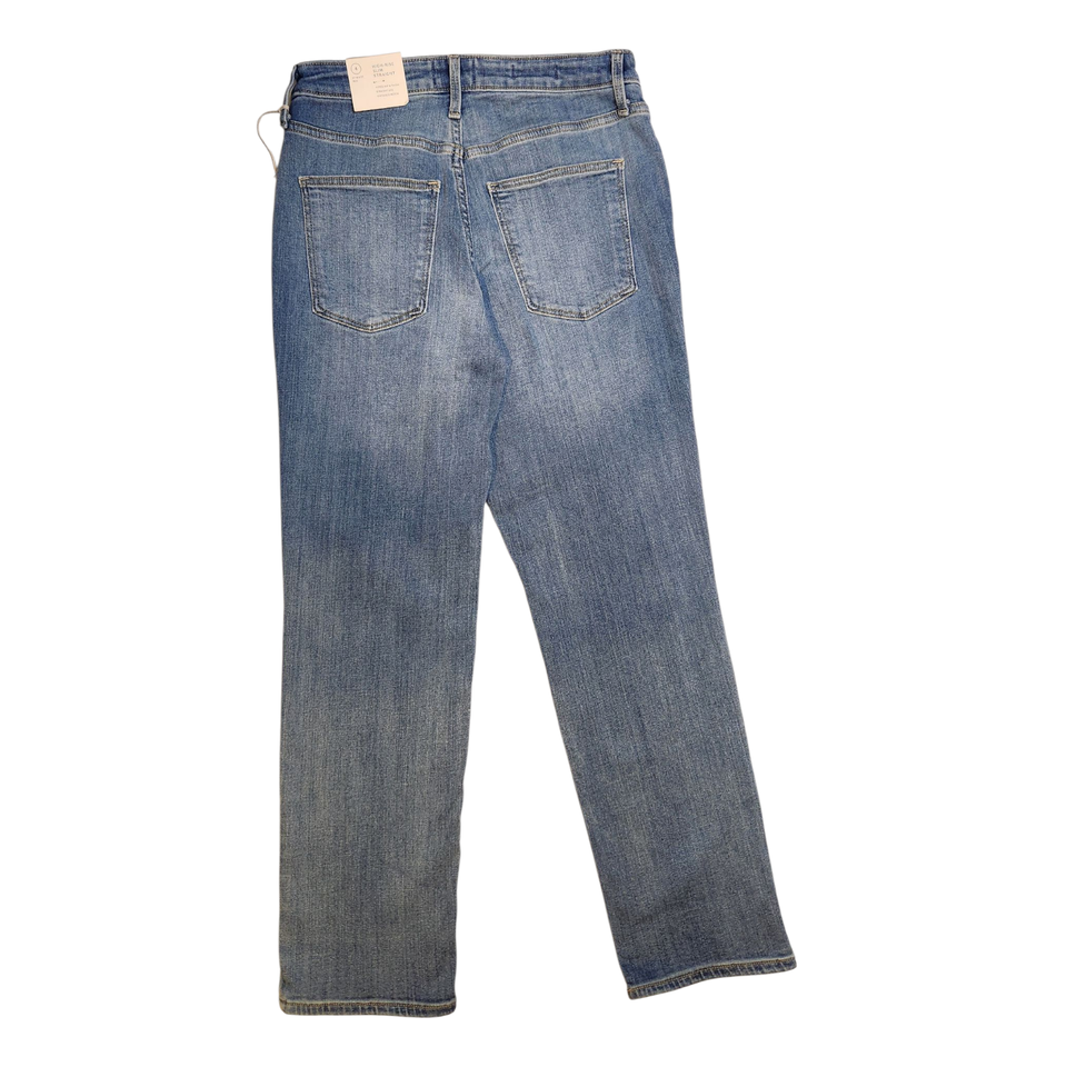Universal Thread Jeans Womens Size 4 Blue High-Rise Slim Straight ...
