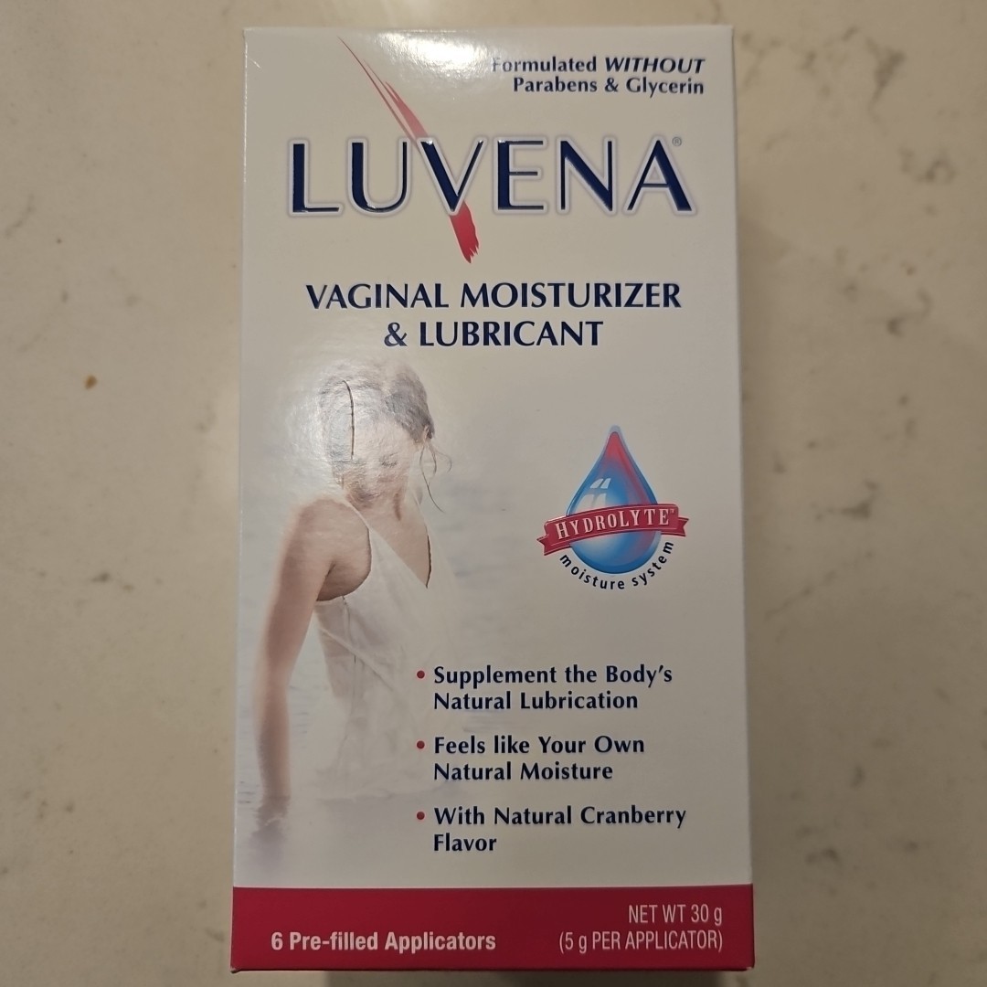 Luvena Vaginal Moisturizer & Lubricant 6 Pre-Filled Applicators Exp 08/ ...
