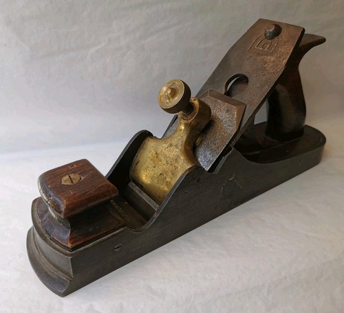 VERY RARE Vintage Alex Mathieson & Son Smooth Plane - Wood & Brass ...