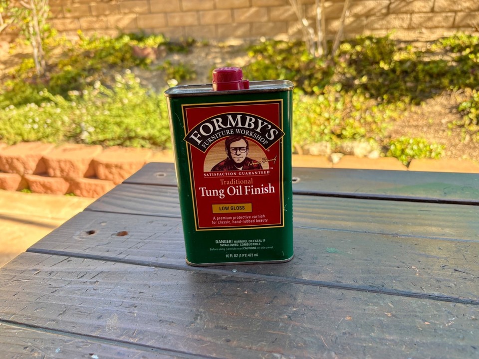 Formby’s Traditional Tung Oil Finish Wood Furniture Varnish LOW GLOSS ...