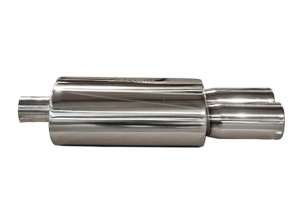 VAUXHALL CORSA ASTRA ZAFRIA TWIN STAINLESS STEEL UNIVERSAL EXHAUST BACK ...
