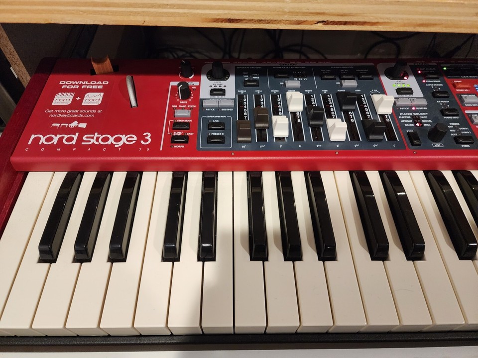 NORD STAGE 3 KEYBOARD COMPACT 73-KEY KEYBOARD MINT | eBay