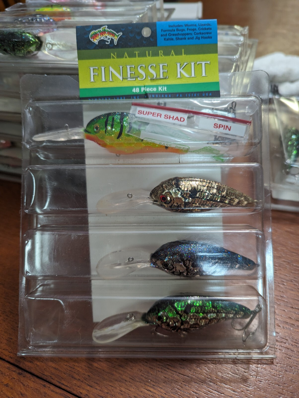 Renosky Natural Finesse Kit - Set of 4 Lures Jigs - New | eBay