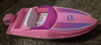 Vintage 1996 Pink Barbie Speed Boat Water Craft Pearl Beach Barbie | eBay