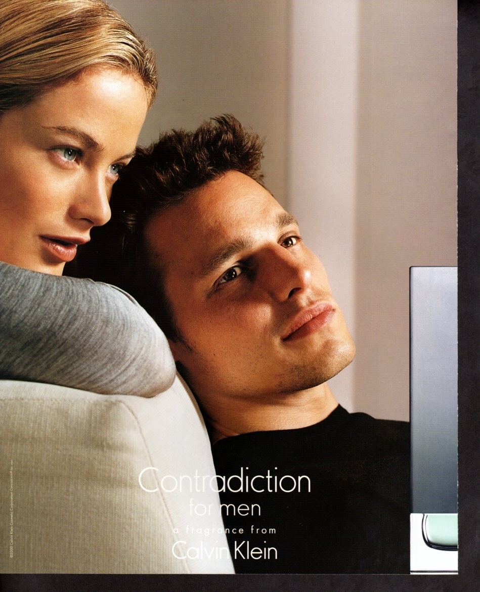 Vintage print ad advertisement Fragrance Calvin Klein Contradiction for ...