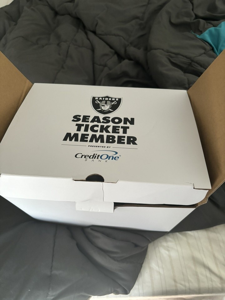 2024 LAS VEGAS RAIDERS SEASON TICKET BOX + PIRATE TREASURE MAP | eBay