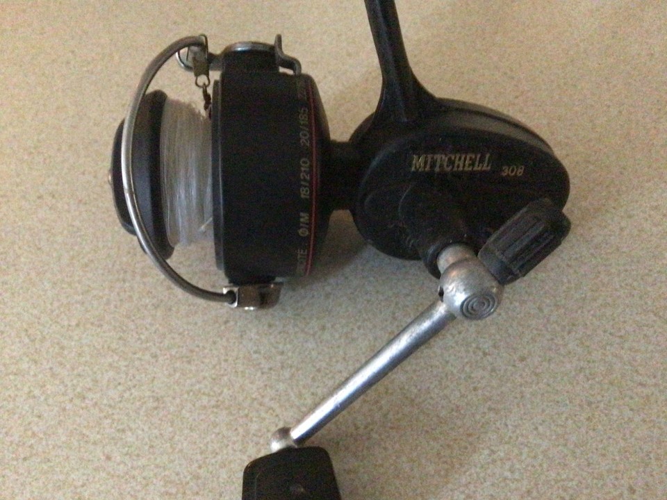 Vintage Mitchell 308 Pro Reel~Made in France~Ball Bearing High Speed (Used) | eBay
