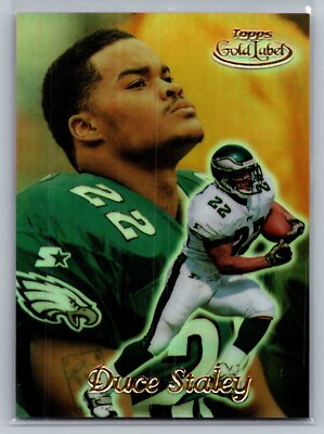 1999 Topps Gold Label Duce Staley #98 Philadelphia Eagles | eBay