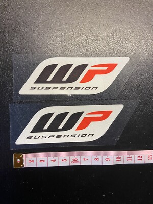 WP Suspension X2 Race Helmet Van Toolbox Decal Sticker Logo Transfer ...