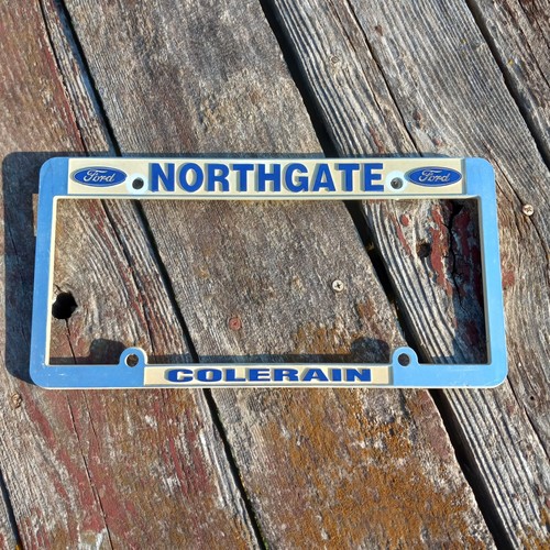 PLASTIC DEALERSHIP LICENSE PLATE FRAME: Northgate Ford Colerain | eBay