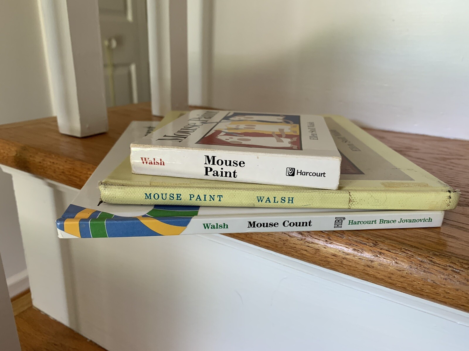 Lot of 3 Ellen Stoll Walsh Books - 1 Signed Mouse Count Mouse Paint | eBay