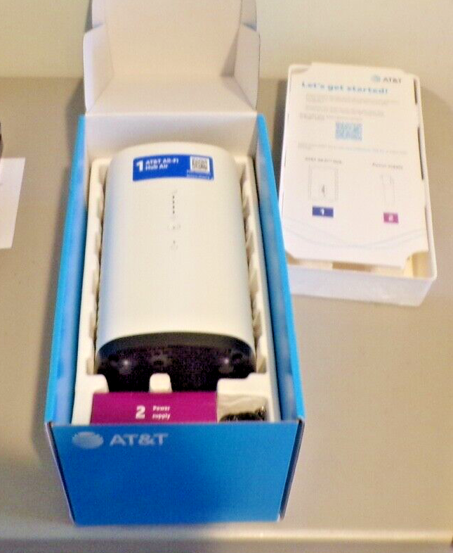 AT&T All-Fi Hub Internet Air Model BGW530-900 W/POWER SUPPLY for sale ...