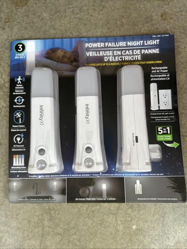 Infinity X1 Power Failure Night Light 3 Pack | eBay