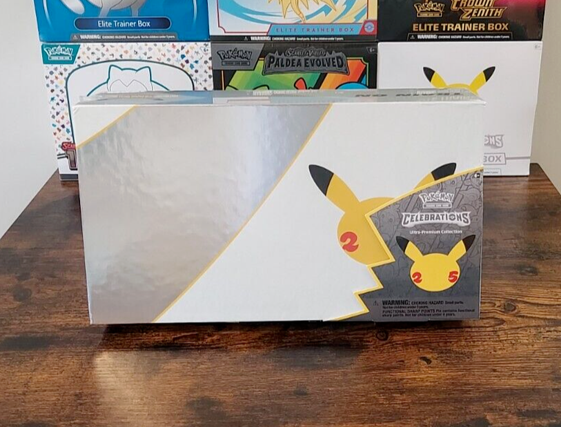 Pokémon TCG: Celebrations UPC Ultra-Premium Collection - New Sealed Box ...