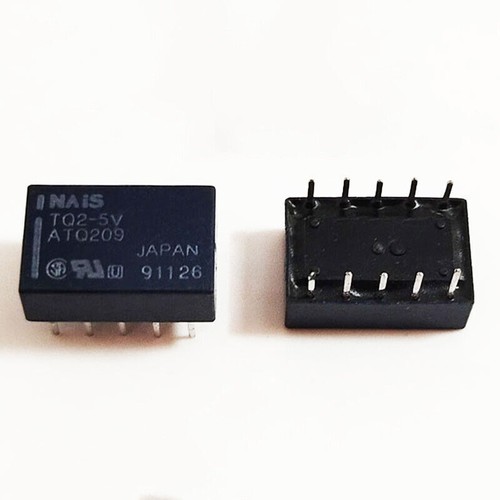 10Pcs TQ2-5V ATQ209 Power Relay 10Pins #E9* | eBay
