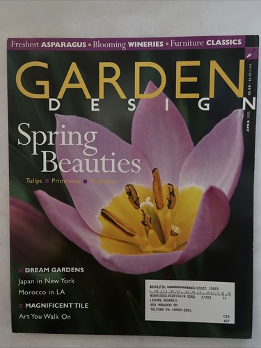 2002 April Garden Designs Magazine Spring Beauties (CP259) | eBay