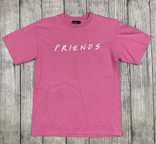 Vintage Embroidered Friends TV Show Shirt Pink Adult … - Gem