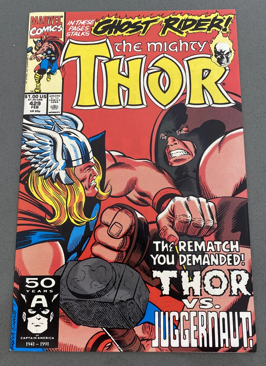 Ghost Rider Vs Juggernaut