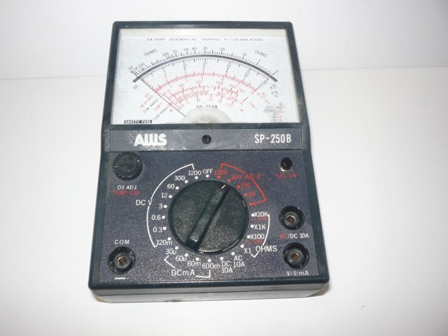 A.W. Sperry SP-250B Analog Multimeter with Test Leads - Very for sale ...