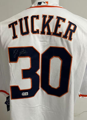 Kyle Tucker Signed Custom Jersey Autograph COA XL | eBay