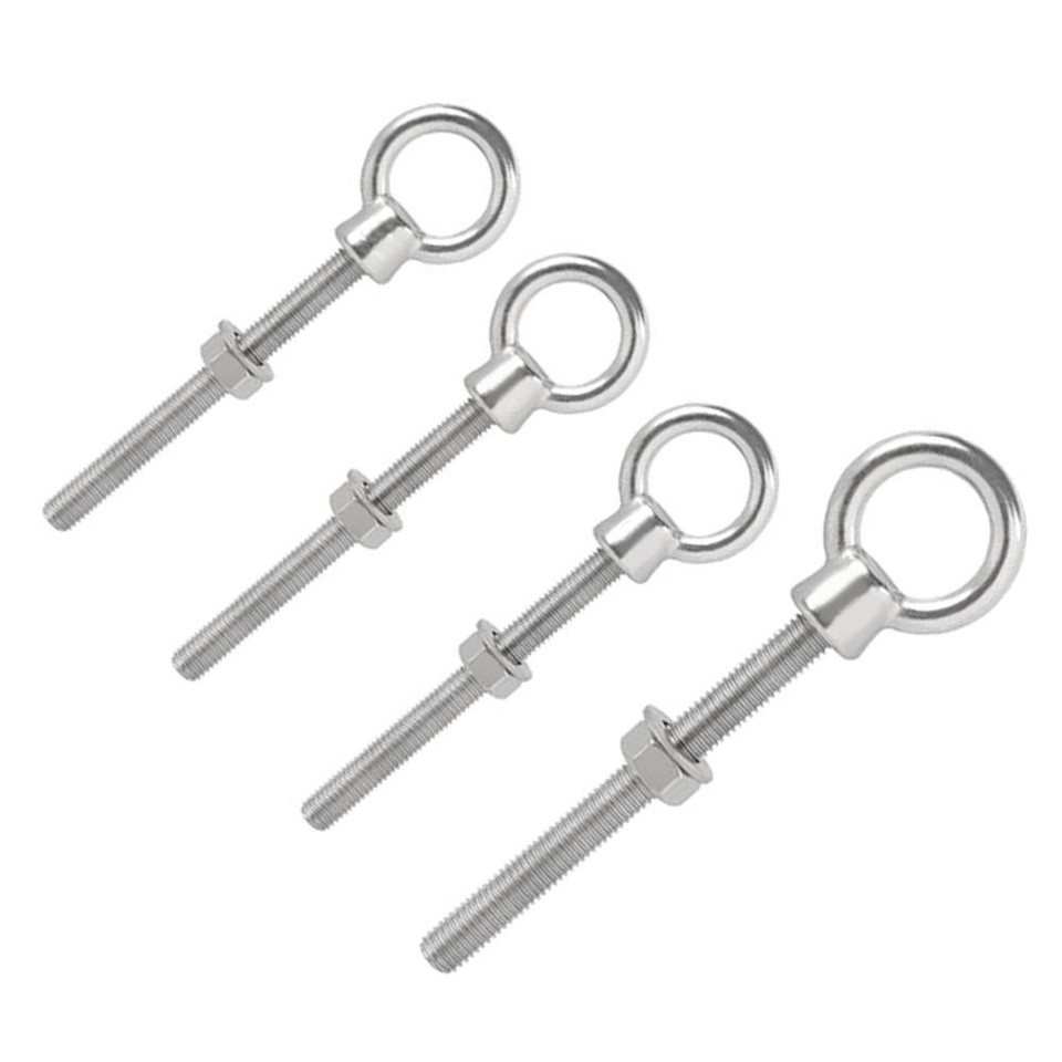 For Hoisting Lifting Eye Bolts Forged Ring Easy Installation Heavy-duty ...