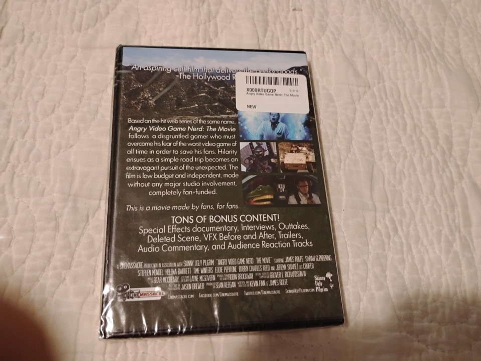 Avgn Angry Video Game Nerd: Movie Dvd James Rolfe YouTube | eBay