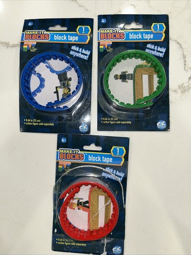 Lot Of (3) NEW *Make-It Blocks* Block Tape CK Brands | eBay