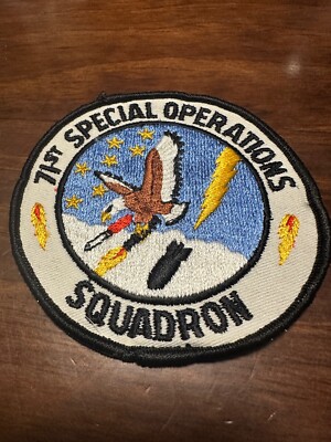 Vintage USAF 71st Special Operations Squadron Patch | eBay